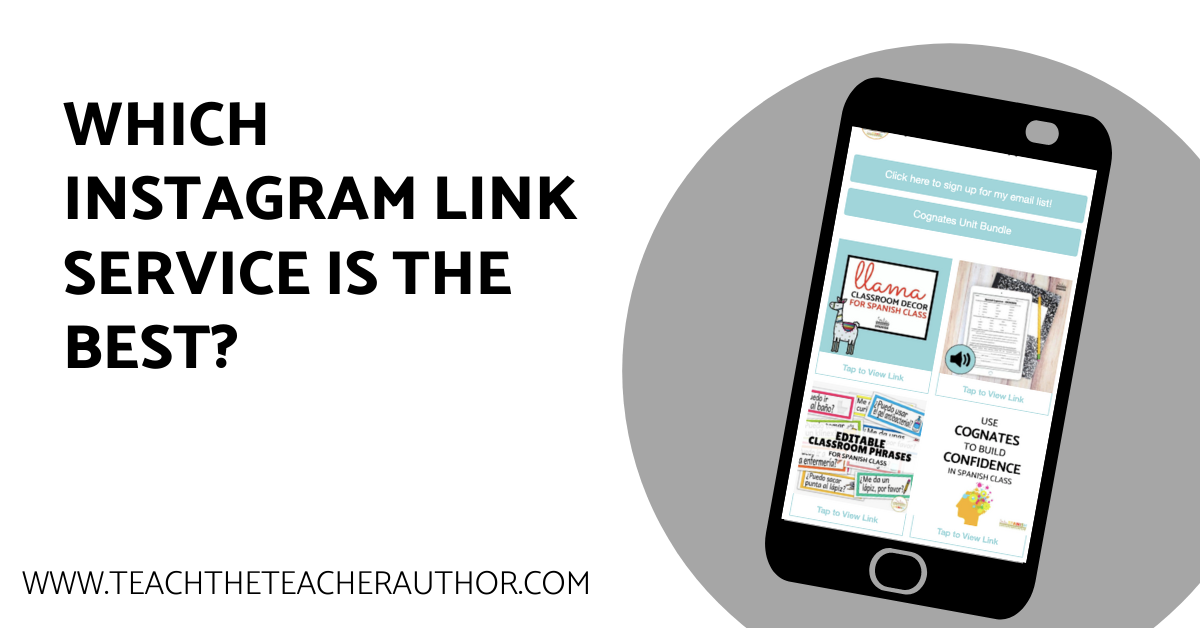Which Instagram link in profile should you use? (and why!) – Teach the ...